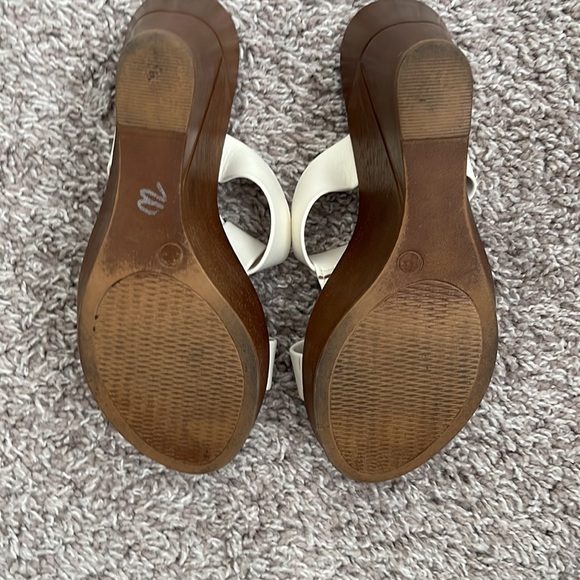 Contesa | Shoes | Contesa Italian Made White Wedge Heel Sandals | Poshmark